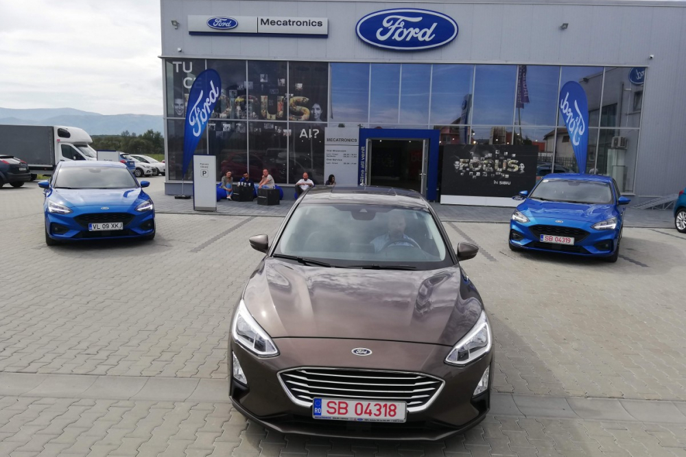 Sibienii au la dispoziție de azi noul Ford Focus. Câteva zile de preț ...