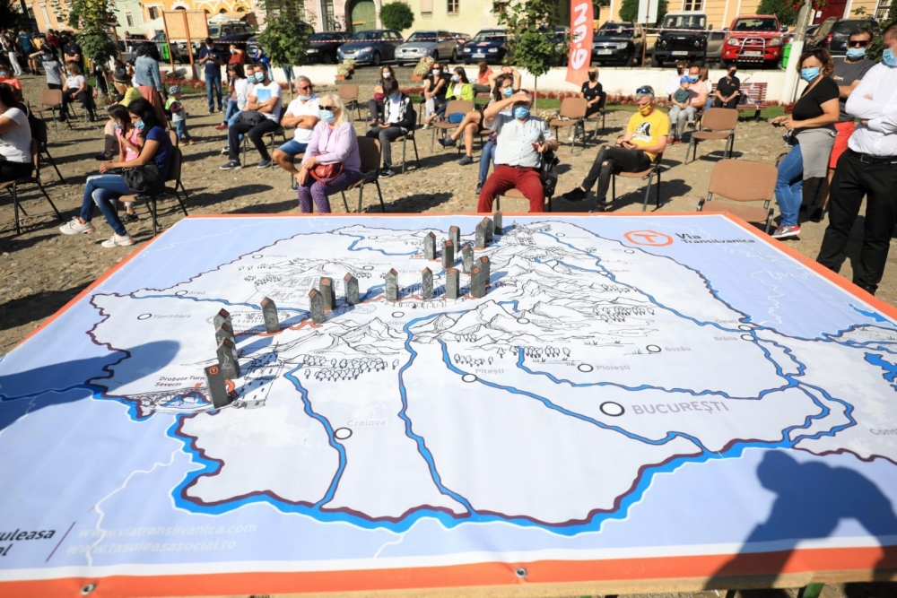 ”Drumul care unește”. Via Transilvanica are peste 100 de km de traseu ...