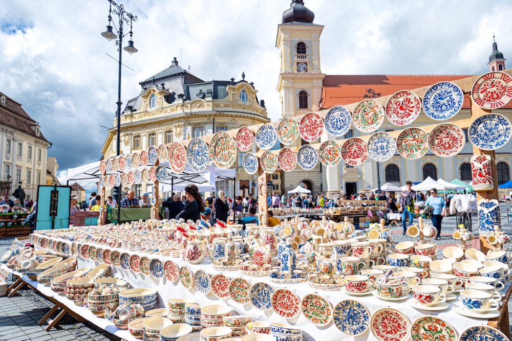 Sibiul a fost centrul olăritului din România, timp de două zile