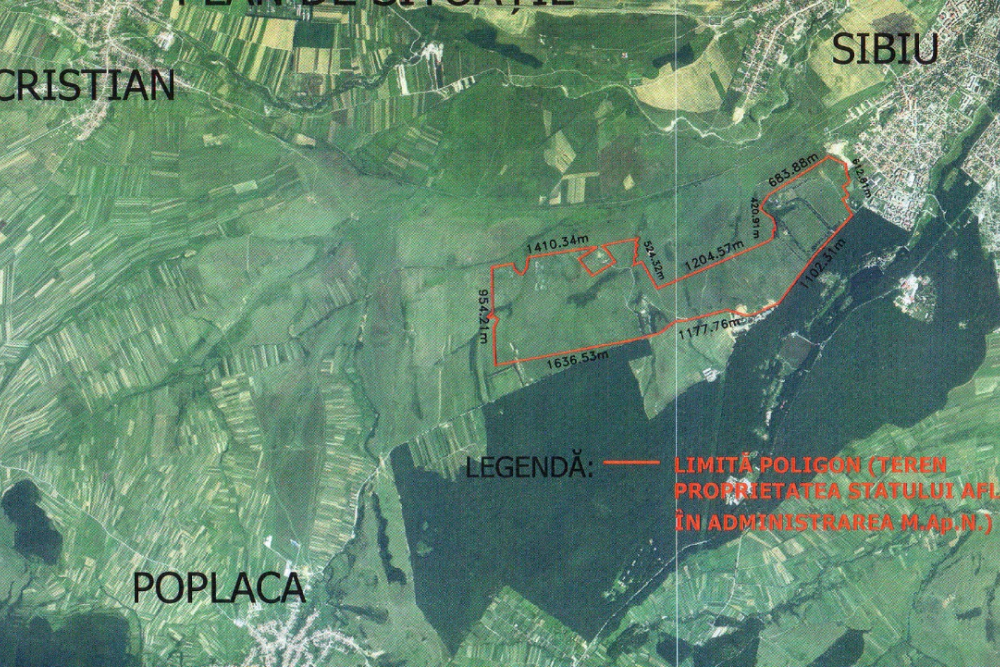 Schimbul de terenuri dintre Armată și Sibiu pentru poligonul Poplaca ...