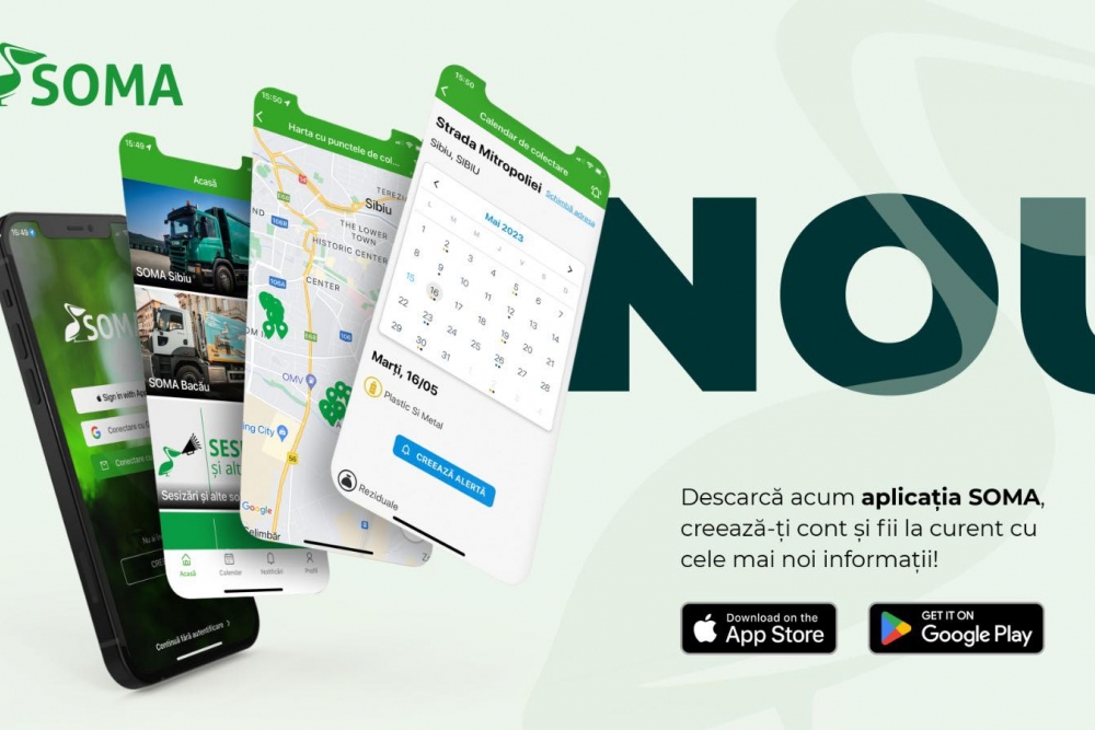 Soma a lansat aplicația pentru mobil. Cinci lucruri utile pentru care ...