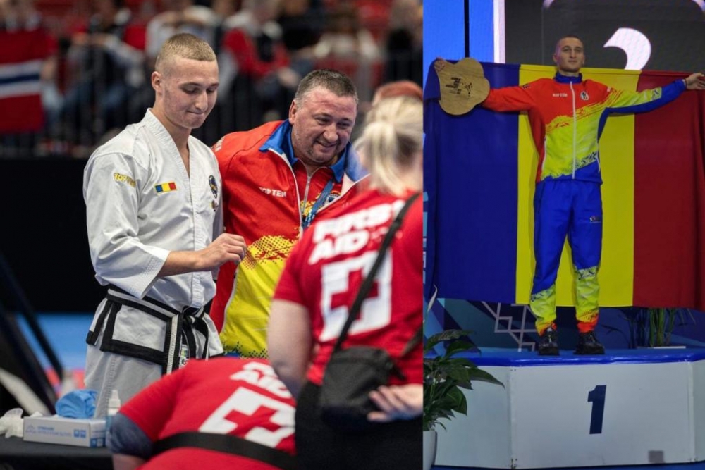 Sibiul are cel mai bun junior din lume la Taekwon-do. Mario David: A ...