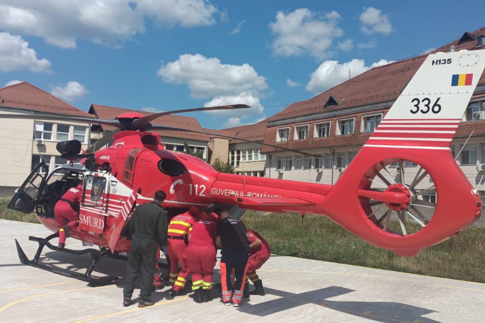 Sibian prins sub dărâmături, în timp ce lucra la casă. Intervine ...