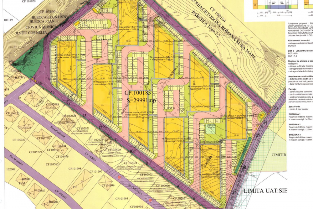 Propunerea de construire a unui cartier pentru aproape 1.000 de ...