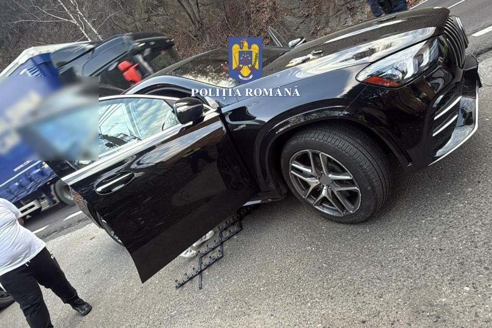 Actualizare. Șoferul oprit pe Valea Oltului după o urmărire în trafic ...