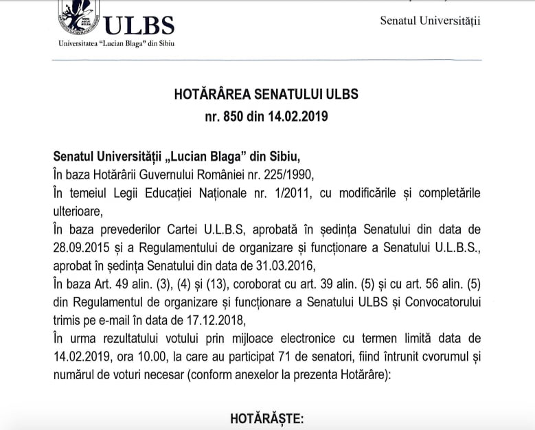 Sala de sport a ULBS, la a treia încercare. Totul stă în semnătura ...